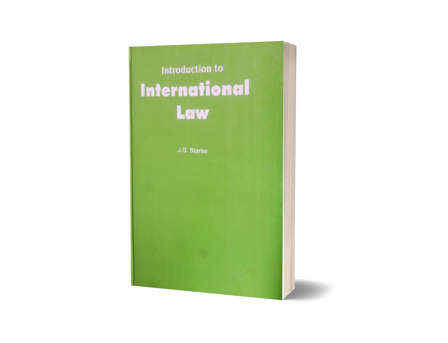 Introduction to international law By J.G Starke