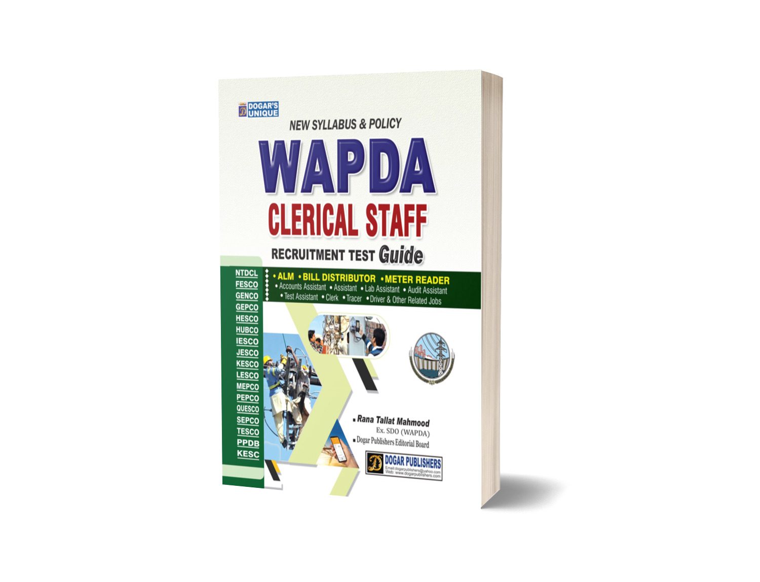 WAPDA Clerical Staff Recruitment Test Guide By Dogar Publishers WAPDA Clerical Staff Recruitment Test Guide By Dogar Publishers