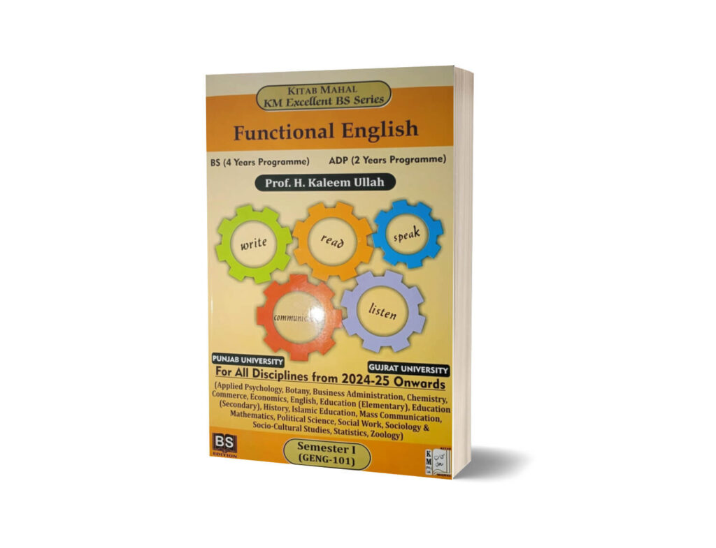 Functional English By Prof H Kaleem Ullah - Online Book Shop.Pk ...